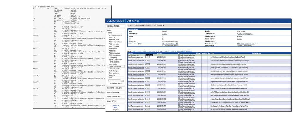Simple DNS management